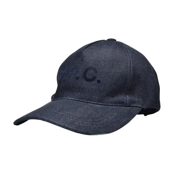 A.p.c. Eden Denim Cap - Blue
