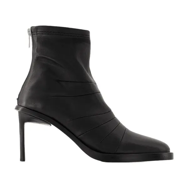ANN DEMEULEMEESTER Hedy Leather Ankle Boots