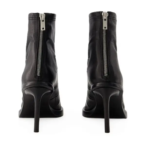 ANN DEMEULEMEESTER Hedy Leather Ankle Boots