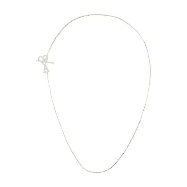 Ami Adc 2-in-1 Metal Necklace - Silver