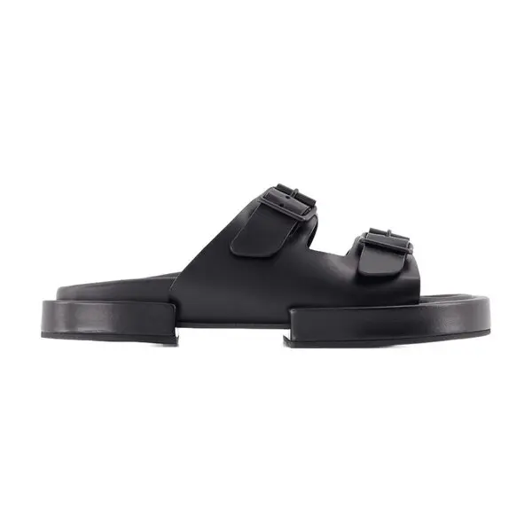 ANN DEMEULEMEESTER Block Henri Leather Sandals