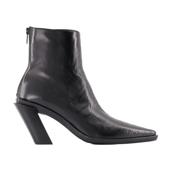 ANN DEMEULEMEESTER Florentine Leather Ankle Boots