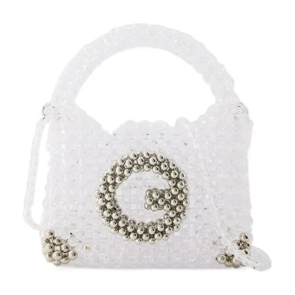 Germanier Beaded Handbag - White