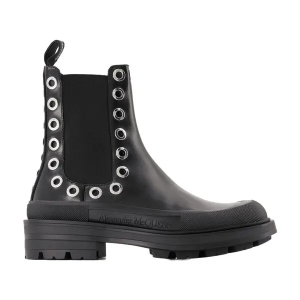 Alexander McQueen Tread Slick Ankle Boots