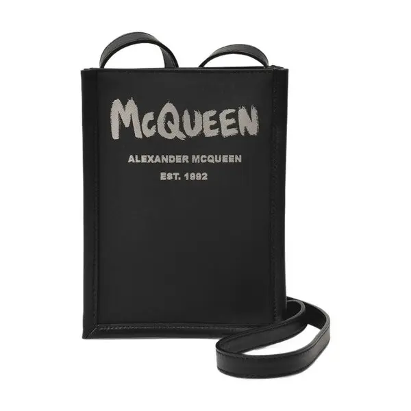 Alexander McQueen Mini Leather Crossbody Bag