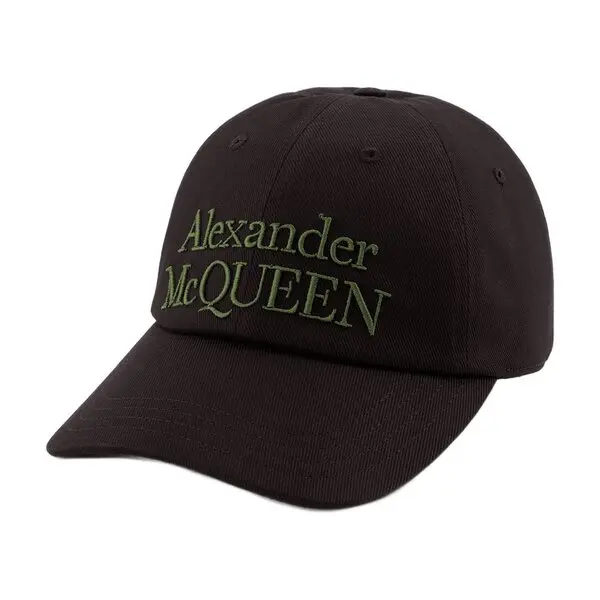 Alexander McQueen Stacked Cap - Black