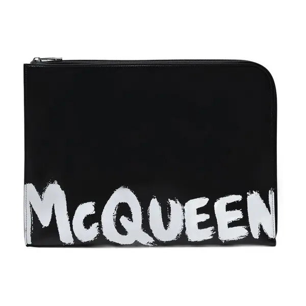 Alexander McQueen A4 Zip Pouch