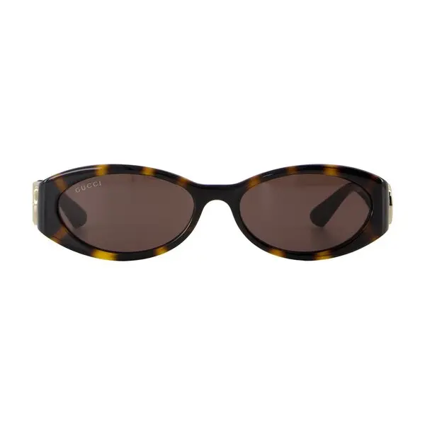 Gucci Gg1660s Acetate Sunglasses - Brown
