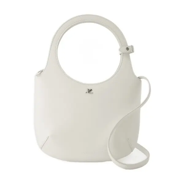 COURREGES Leather Shoulder Bag
