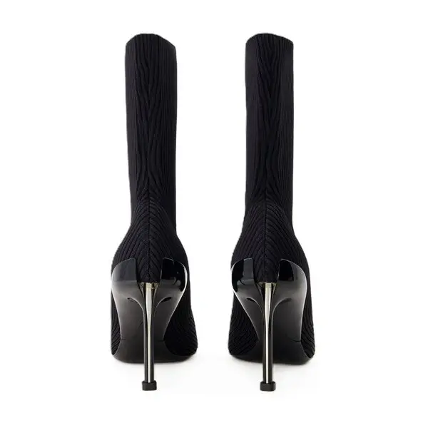Alexander McQueen Pointed Toe Ankle Boots