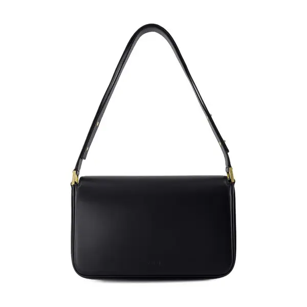 PATOU Jp Classic Leather Shoulder Bag