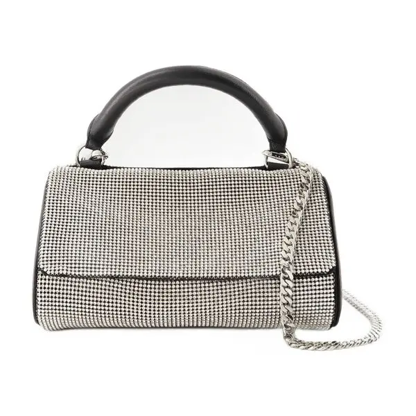 Kara Crush Satchel Bag In Mesh