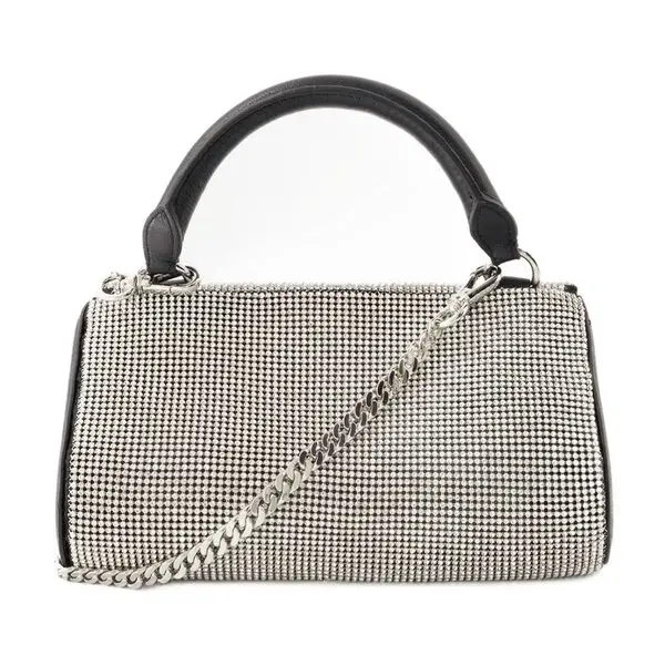 Kara Crush Satchel Bag In Mesh