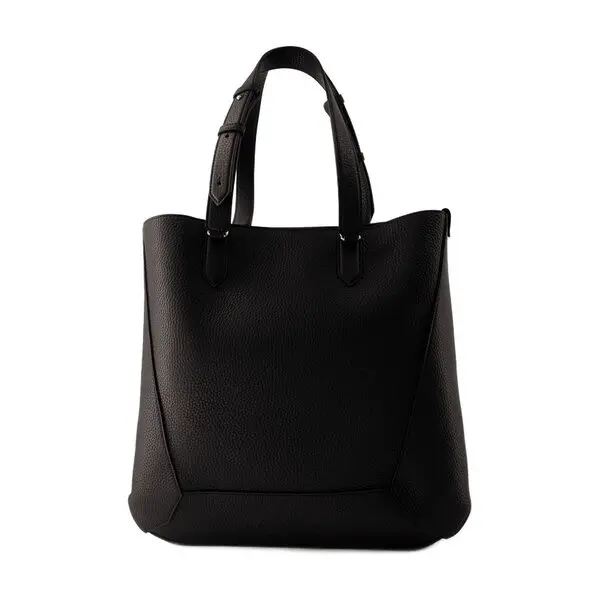 Alexander McQueen The Edge Medium Leather Shopper Bag