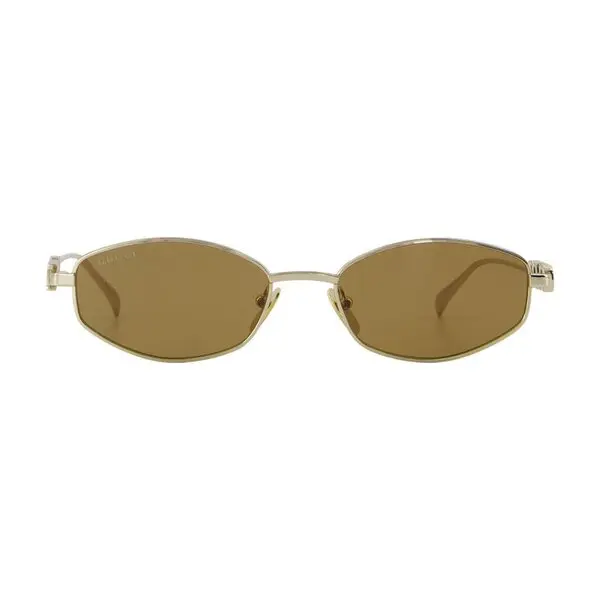 Gucci Gg1802s Metal Sunglasses - Gold