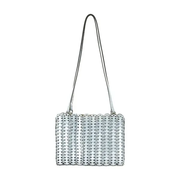 Rabanne Leather Shoulder Bag - Blue