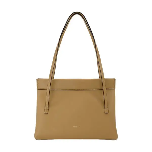 WANDLER Joanna Mini Leather Bag - Brown