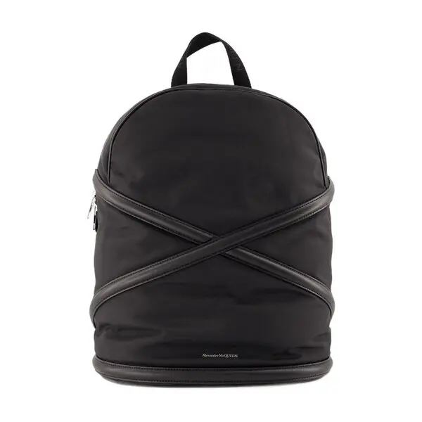 Alexander McQueen Leather Backpack - Black