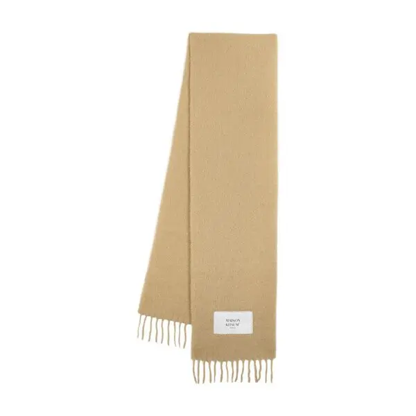 Maison Kitsuné Baby Scarf Wool - Brown