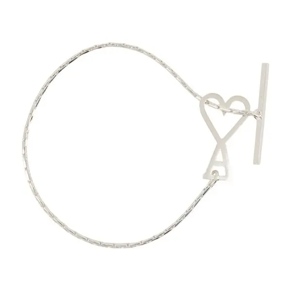 Ami Adc Metal Bracelet - Silver
