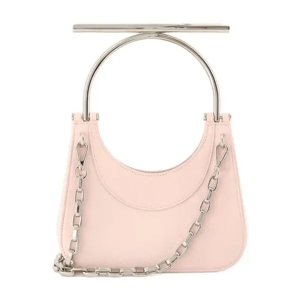 Alexander McQueen Mini Cross Bar Leather Purse - Pink