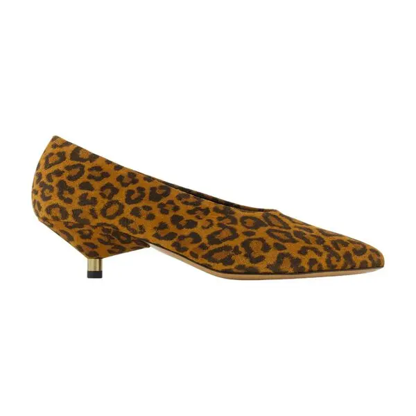 Isabel Marant Étoile Ebisa Gb Leather Pumps - Printed