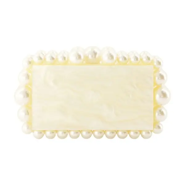 Cult Gaia Eos Clutch - White