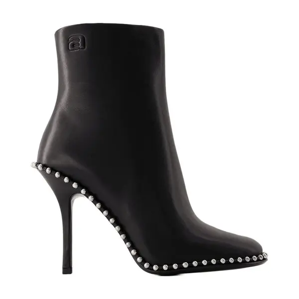 Alexander Wang Nova 105 Leather Ankle Boots