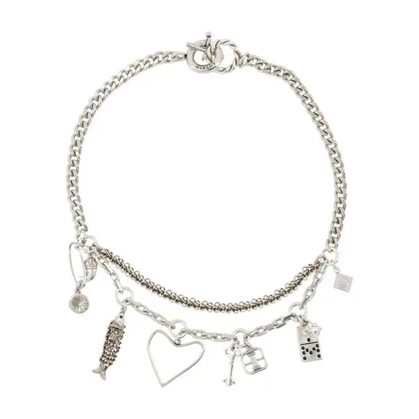 Isabel Marant Gd Metal Necklace - Silver
