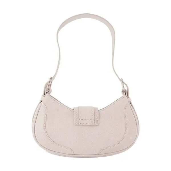 OSOI Hobo Brocle Leather Shoulder Bag - Pink