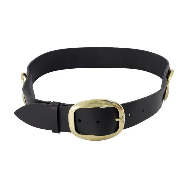 Isabel Marant Dara Gz Leather Belt - Black