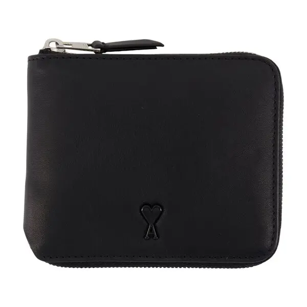 Ami Wallet Leather - Black