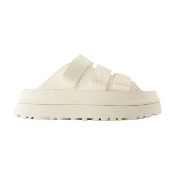 UGG Mules With Synthetic Upper - White