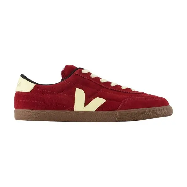 VEJA Panenka Leather Sneakers - Burgundy
