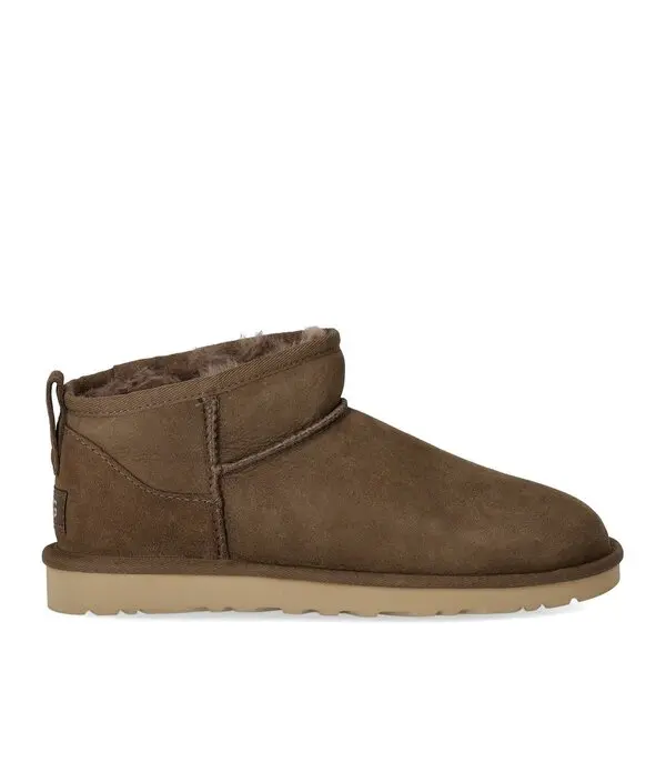 UGG Classic Ultra Mini Ankle Boots - Brown