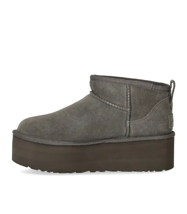 UGG Classic Ultra Mini Platform Boot - Grey