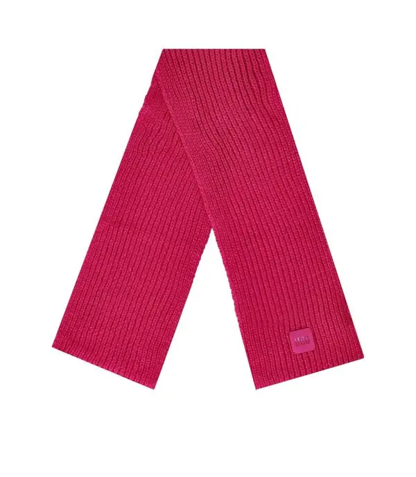 UGG Chunky Rib Cerise Scarf - Fuchsia
