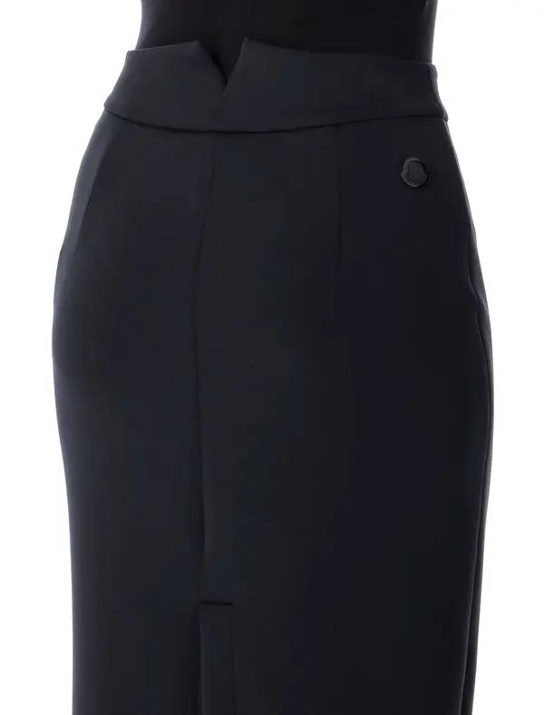 MONCLER X EDWARD ENNINFUL Neoprene Skirt