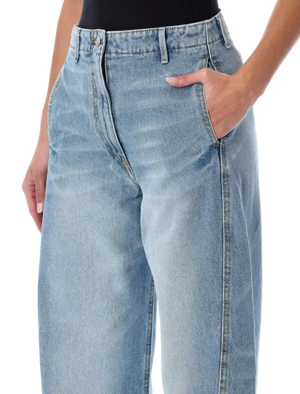 Magda Butrym Relaxed Fit Mid-waist Jeans