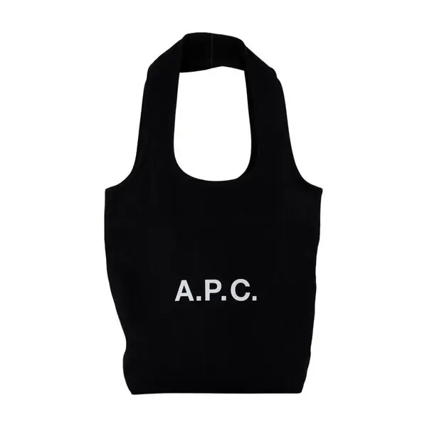 A.p.c. Ninon Small Shopper Bag - Black