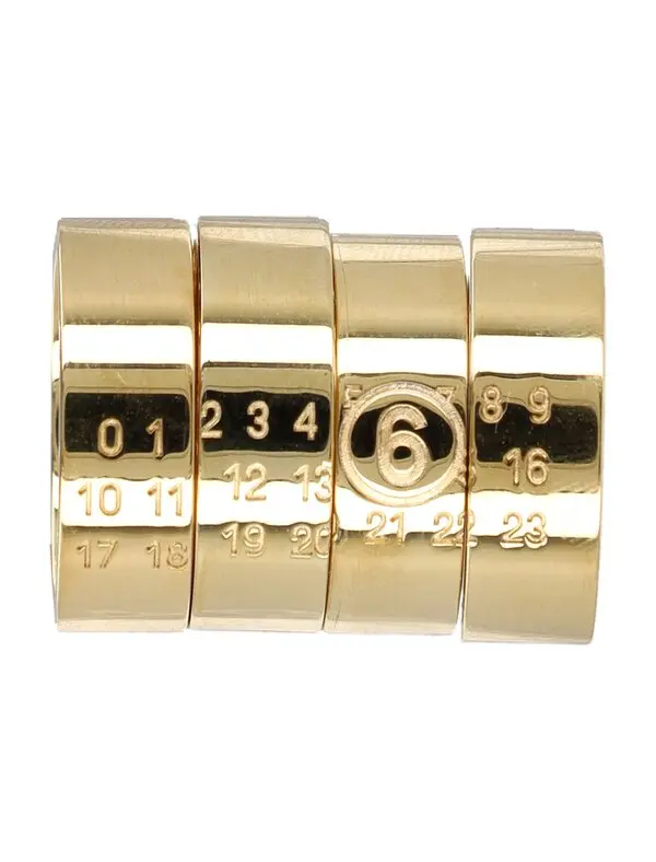 MAISON MARGIELA Numeric Ring - Golden
