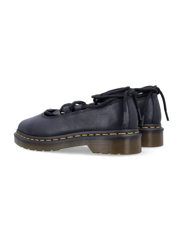 Dr. Martens Leather Ballerinas - Black