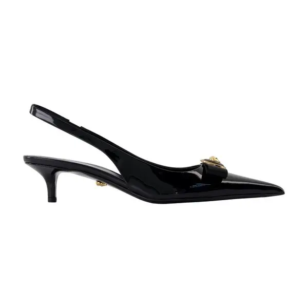 Versace Leather Slingback Pumps