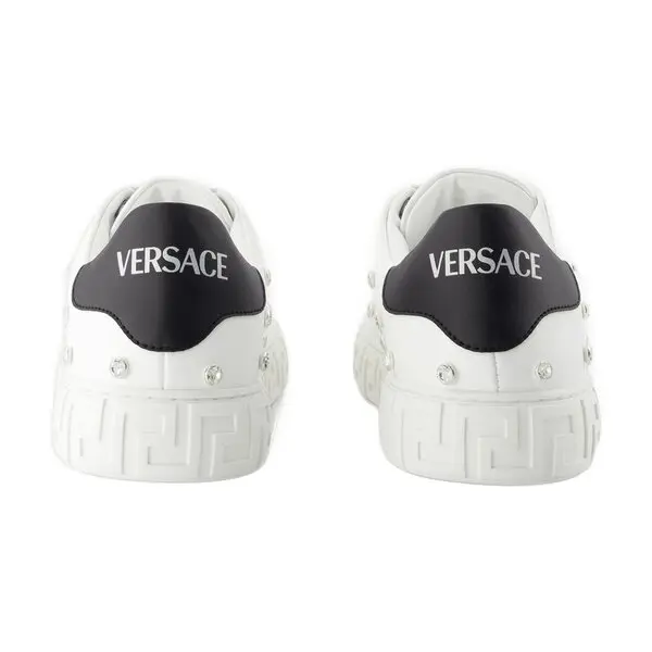 Versace Leather Sneakers