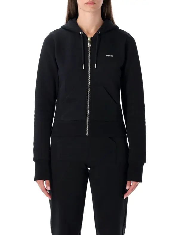 Coperni Fitted Zip-up Hoodie
