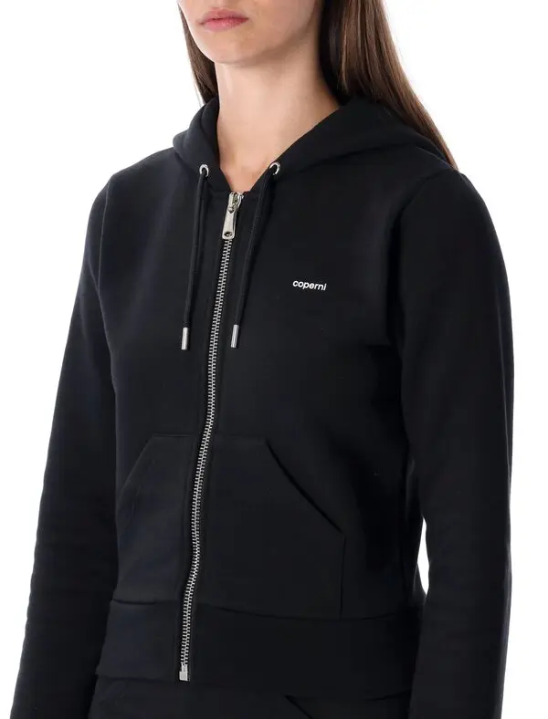 Coperni Fitted Zip-up Hoodie