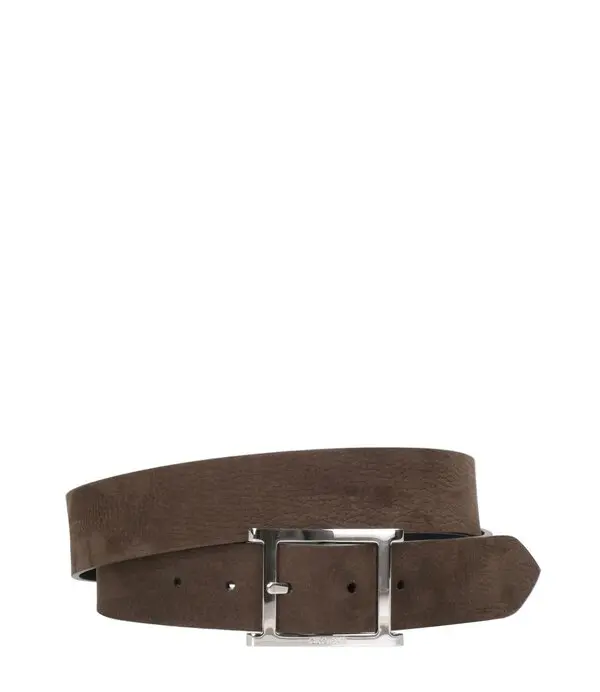 ORTIGNI Reversible Belt - Brown+black