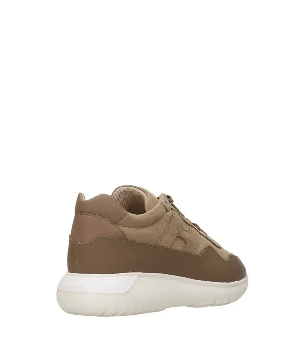 Hogan Low Top Sneakers - Camel