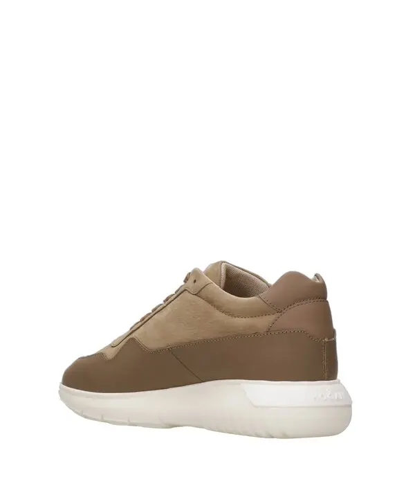 Hogan Low Top Sneakers - Camel