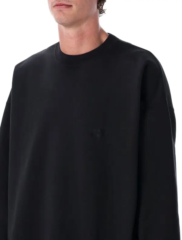 Y3 Brushed Terry Crew Sweatshirt